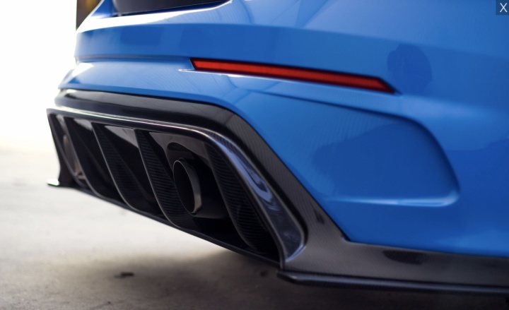 Focus RS 2016- TYPE-AR Bakre Diffuser Kolfiber Anderson Composites ...