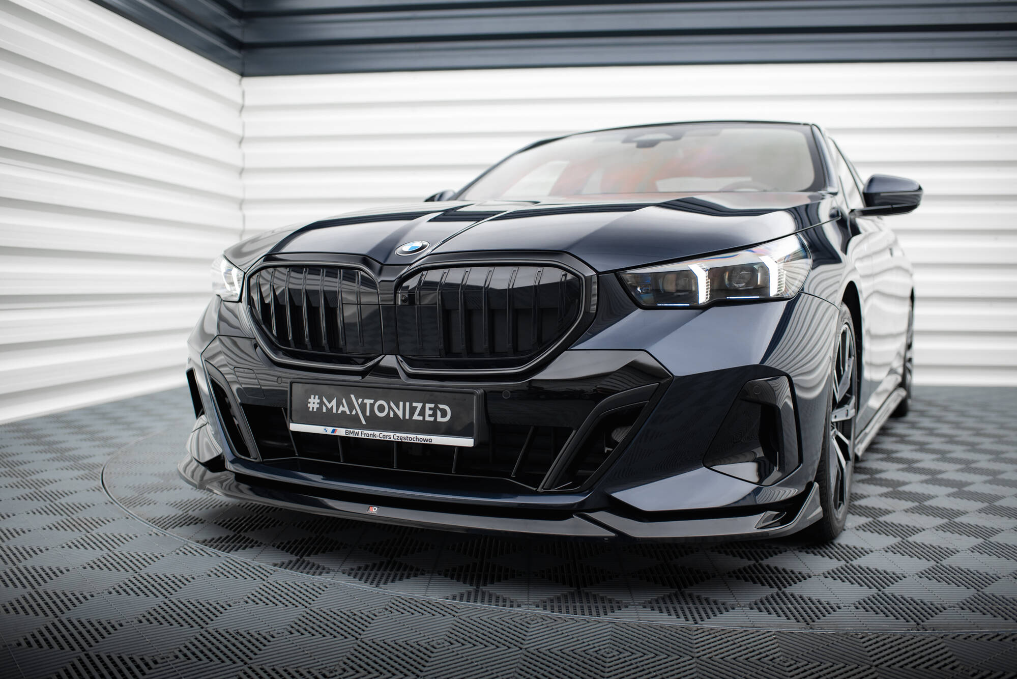 BMW 5-Serie M-Sport G60 2023+ Frontsplitter V.2 Maxton Design | DDESIGN