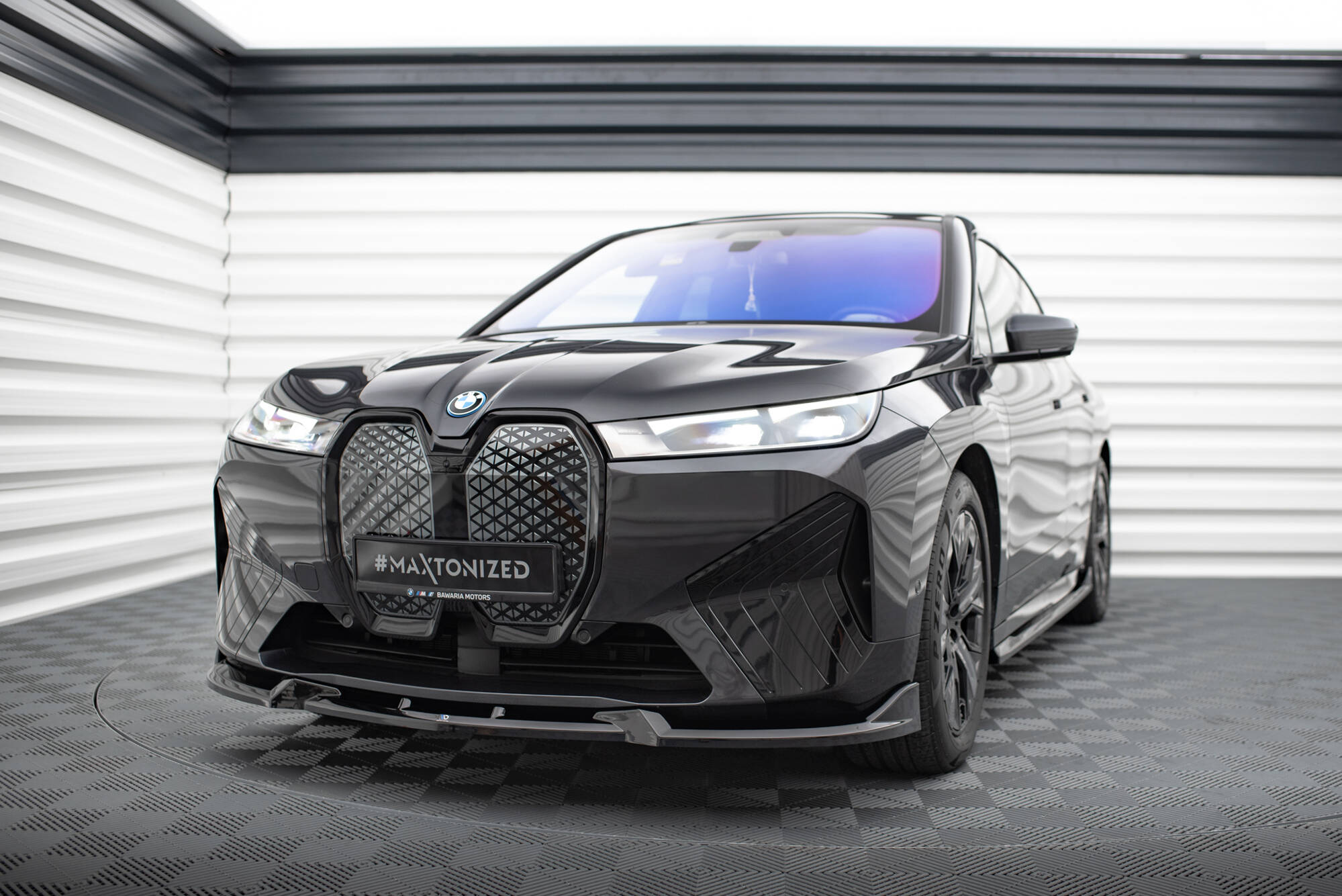 BMW iX i20 2021- Frontsplitter V.1 Maxton Design | DDESIGN
