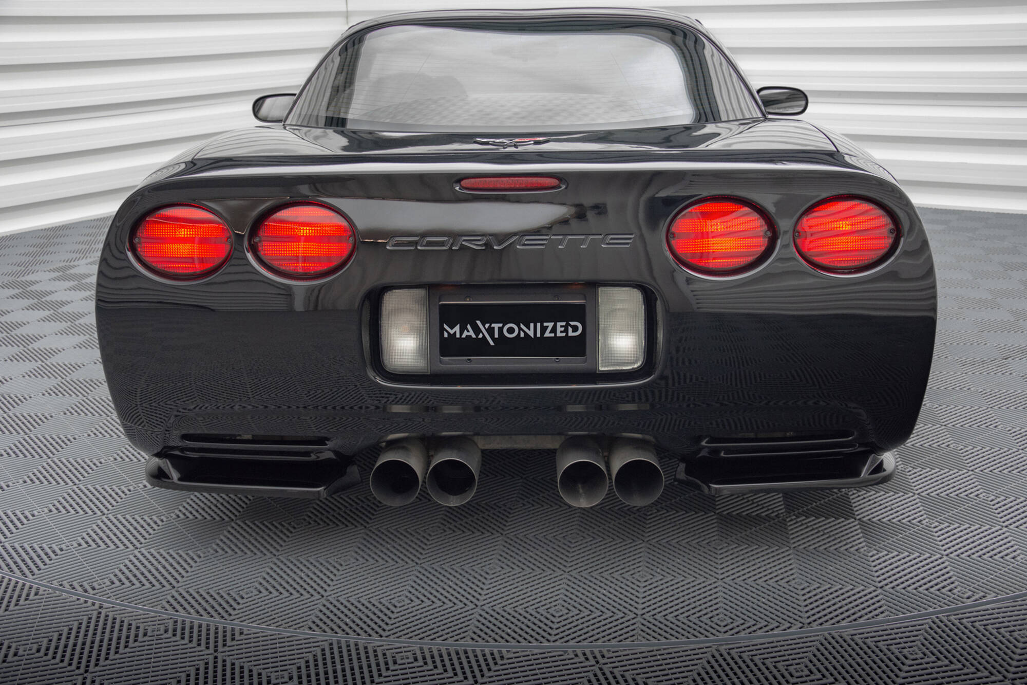 Chevrolet Corvette C5 1997-2004 Bakre Sidoextensions V.1 Maxton Design ...