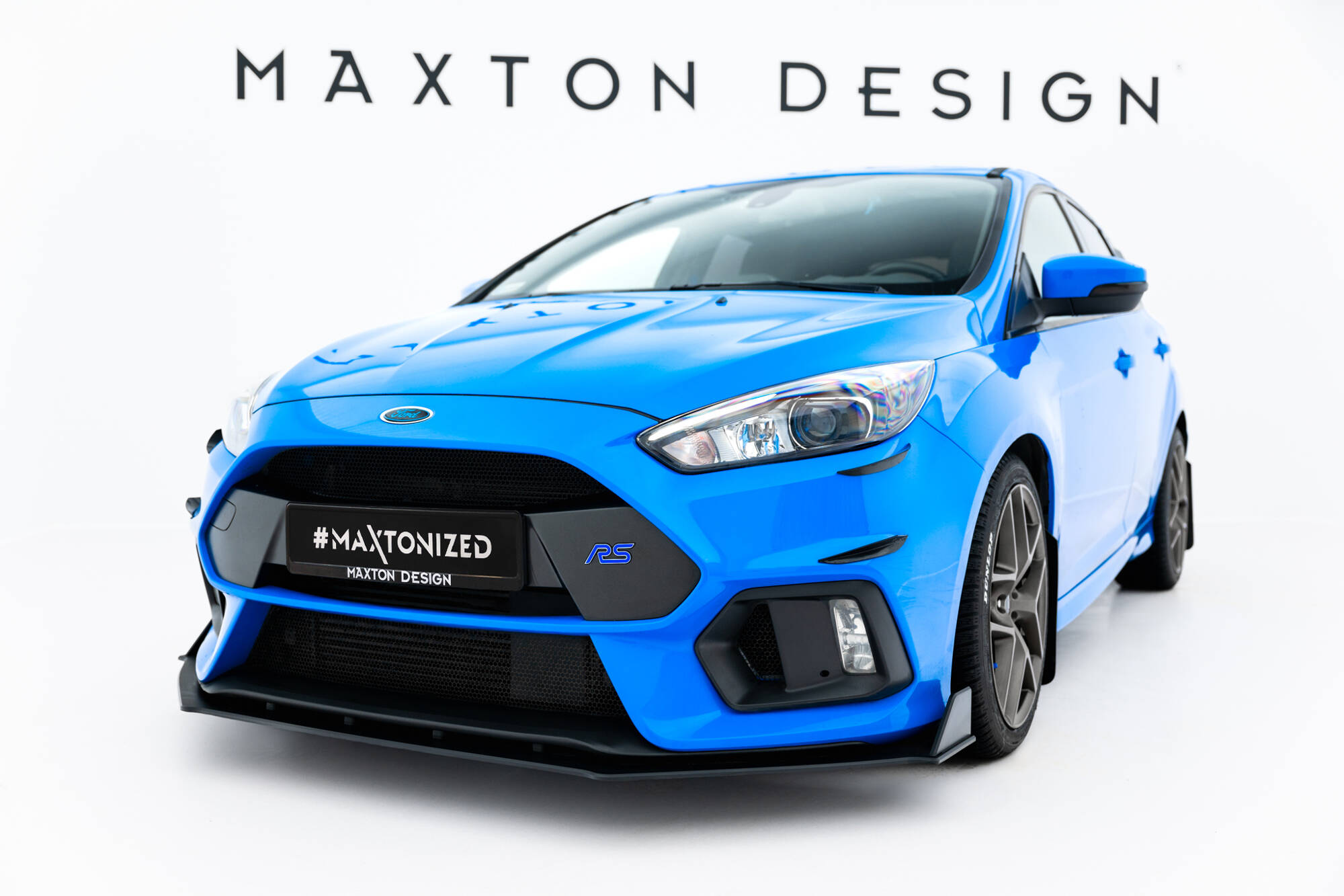 Ford Focus RS MK3 2015-2018 Racing Front Splitter V.2 Maxton Design ...
