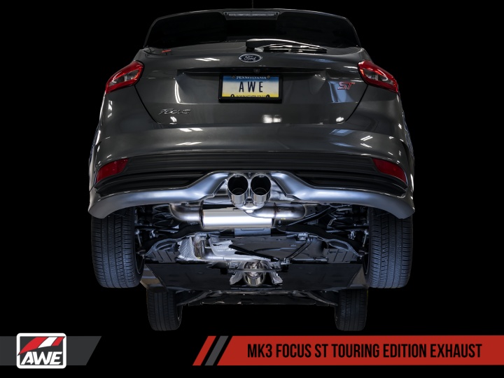 Ford Focus ST "Touring Edition" Catback Avgassystem AWE Tuning | DDESIGN