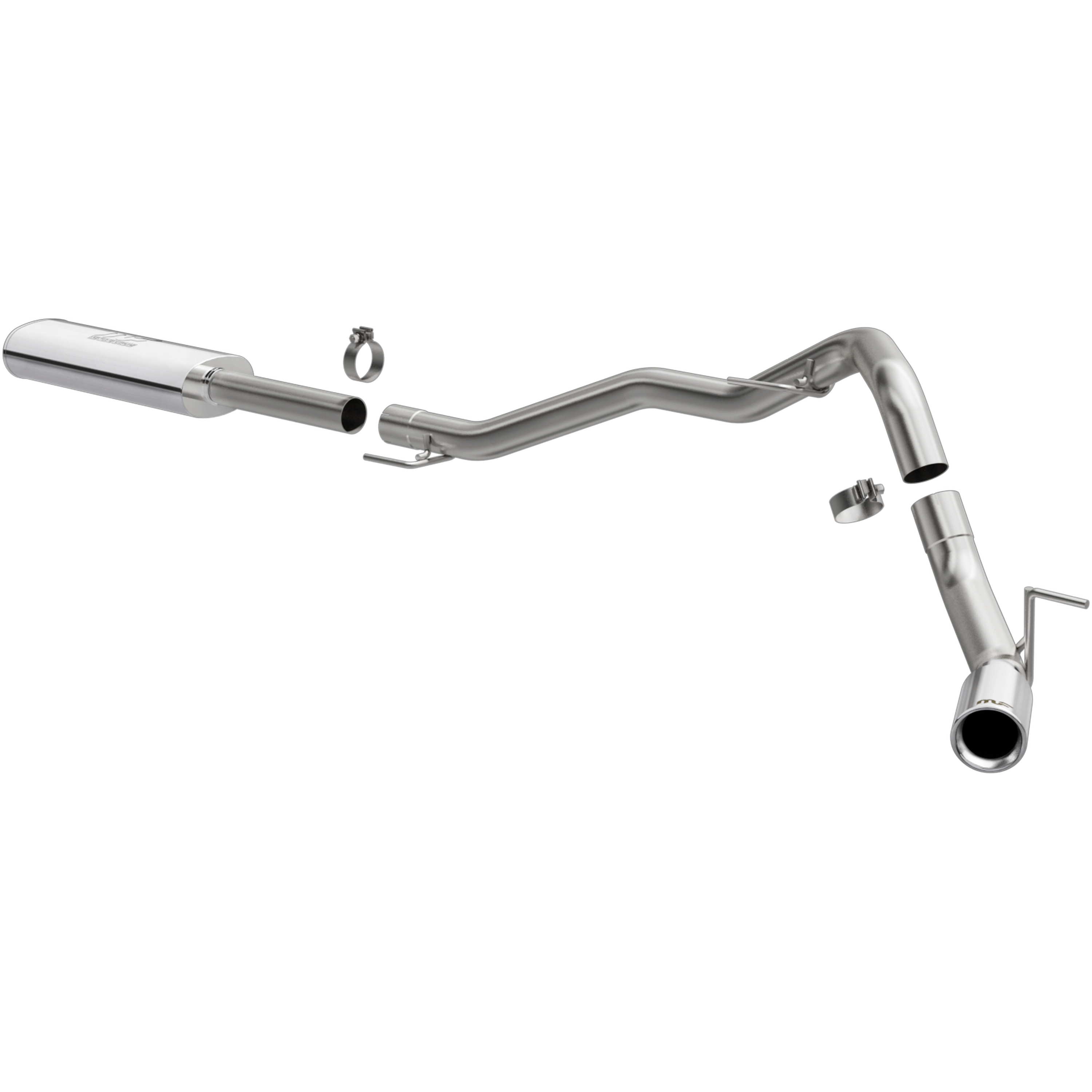 2020-2025 Jeep Gladiator Street Series Catback Sportavgassystem ...