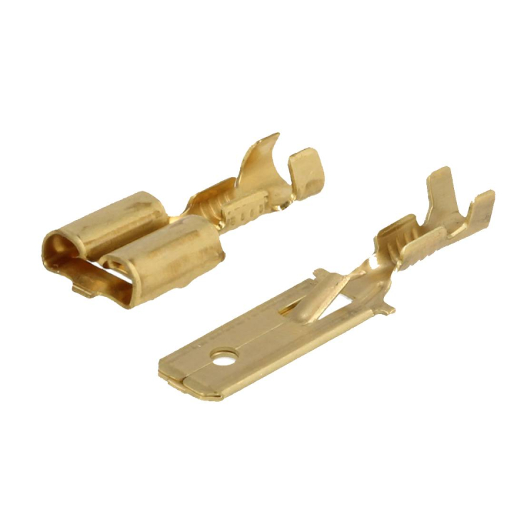 Kabelskor Oisolerade Hona / Hane (Set om 5st) QSP Products | DDESIGN