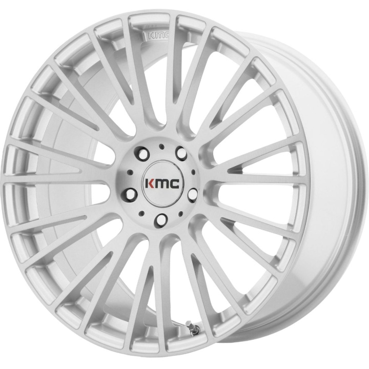 KMC Impact 20X8.5 ET25 5X120 74.10 Brushed Silver