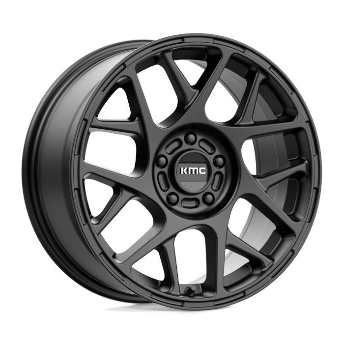 KMC Bully 17X8 ET38 5X110 72.60 Satin Black