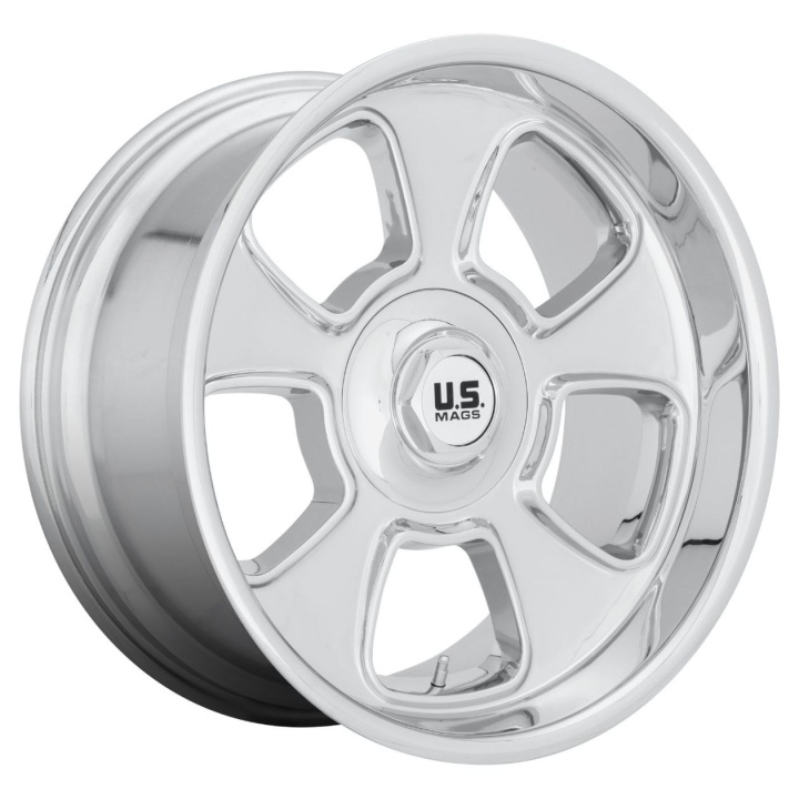 US Mag 1PC Boulevard 20X9.5 ET1 BLANK 72.56 Chrome Plated