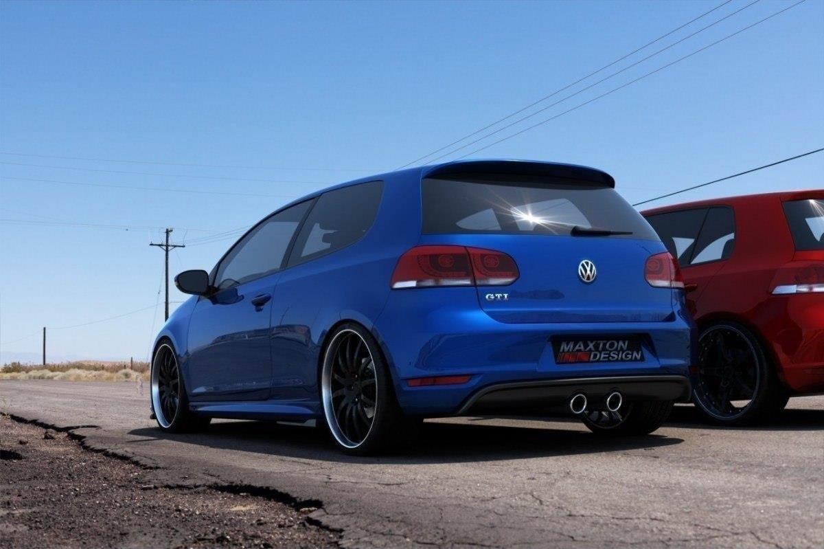 VW Golf MK6 GTI (MK5 R32-Look) 2008-2012 Diffuser Maxton Design | DDESIGN