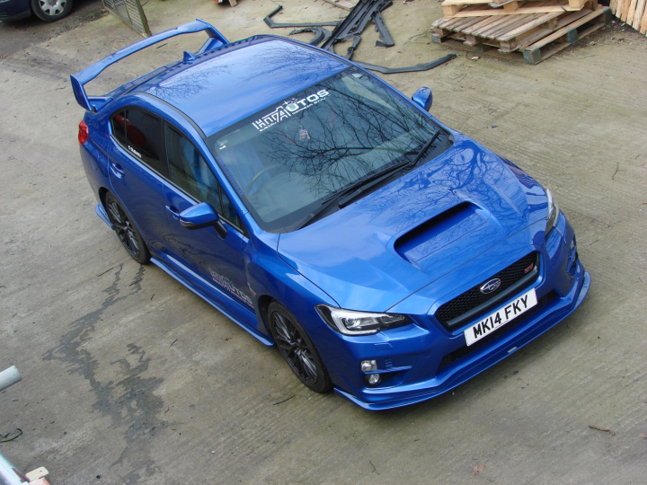 Subaru WRX STI 2015-2021 Läppkit Version 2 HTAUTOS | DDESIGN