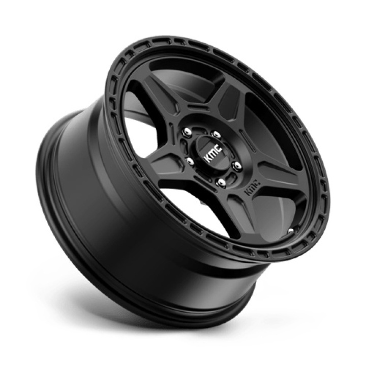 KMC Alpine 17X8 ET38 5X120 74.10 Satin Black